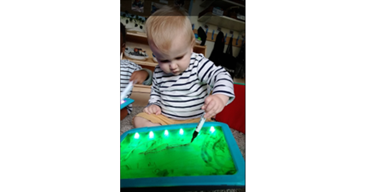 Illuminated Mark Making ICT Boards