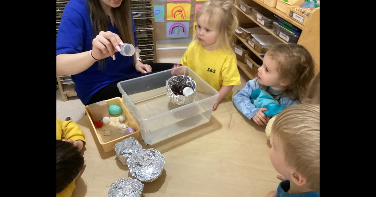 Floating/Sinking Materials Experiment