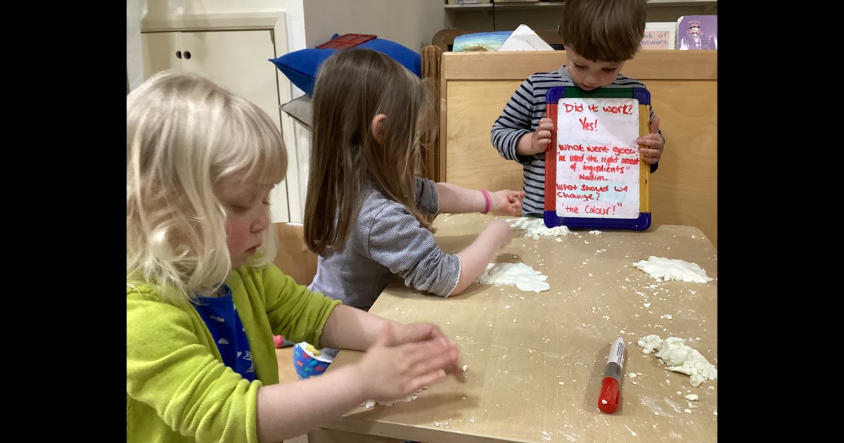 Our Playdough Experiment