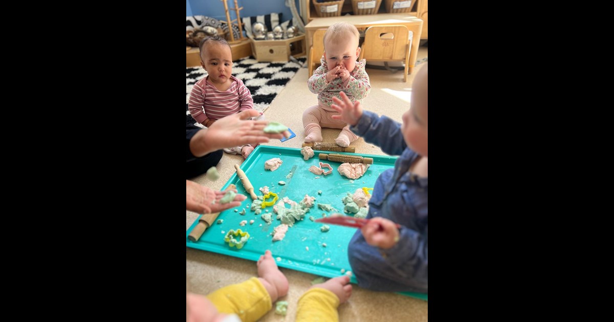 Creative Play with Edible Dough