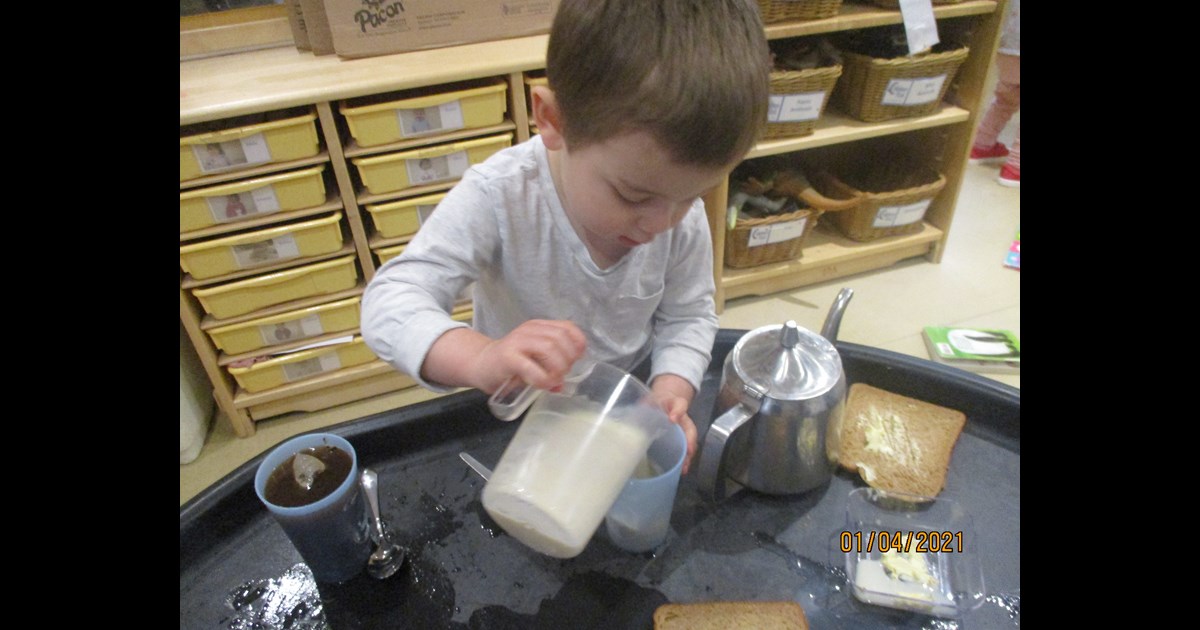 Role Play Breakfast Station