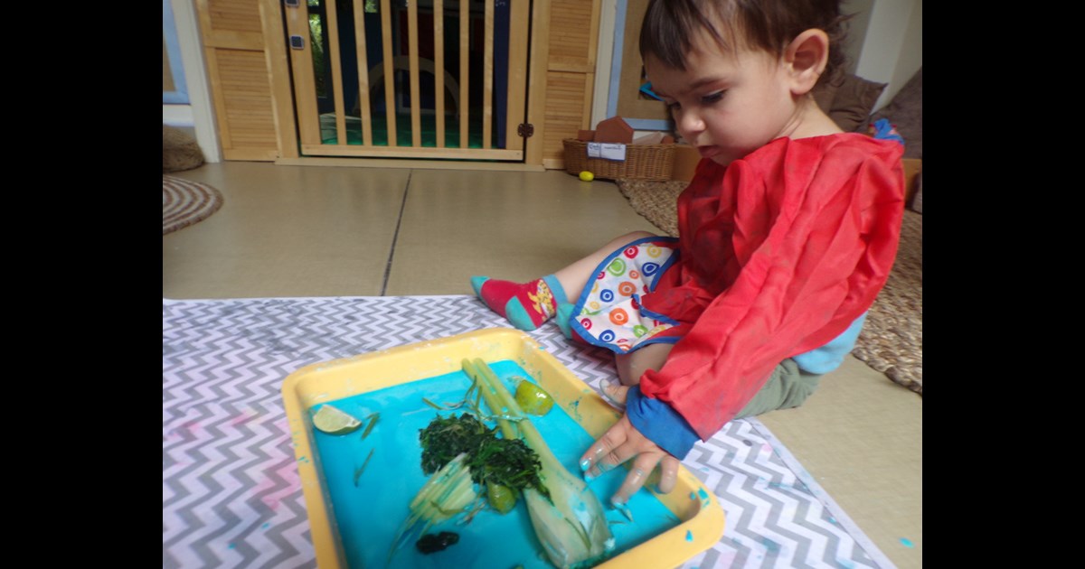 Vegetable Sensory Tray